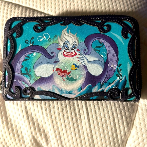 Loungefly | Bags | Little Mermaid Ursula Loungefly Wallet | Poshmark